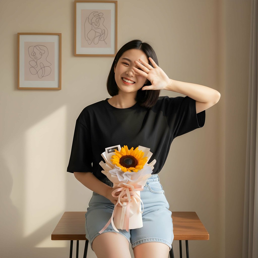 SunFlower Mini Flower Hand Bouquet | Free Delivery KL & PJ