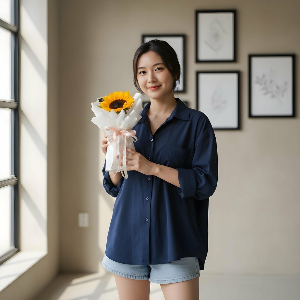 SunFlower Mini Flower Hand Bouquet | Free Delivery KL & PJ