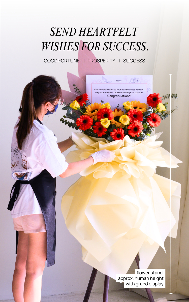 Golden Delicate | Business Opening Stand | Free Delivery