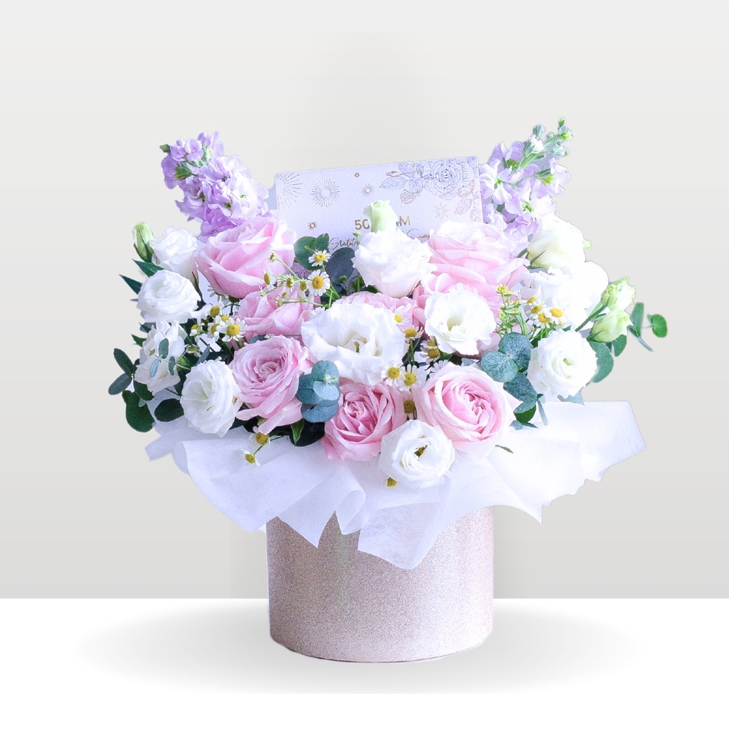 50Gram Flower Shop's Elegant Flower Boxes: Delivering Smiles Across The ...